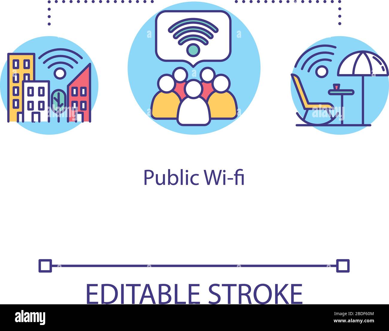 Metaphor router access Stock Vector Images - Alamy