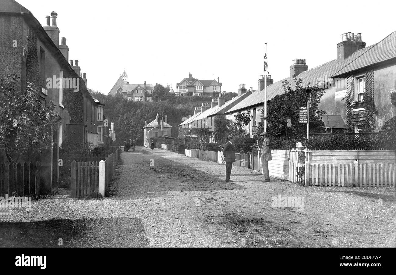Kingsdown, the Village 1918 Stock Photo - Alamy