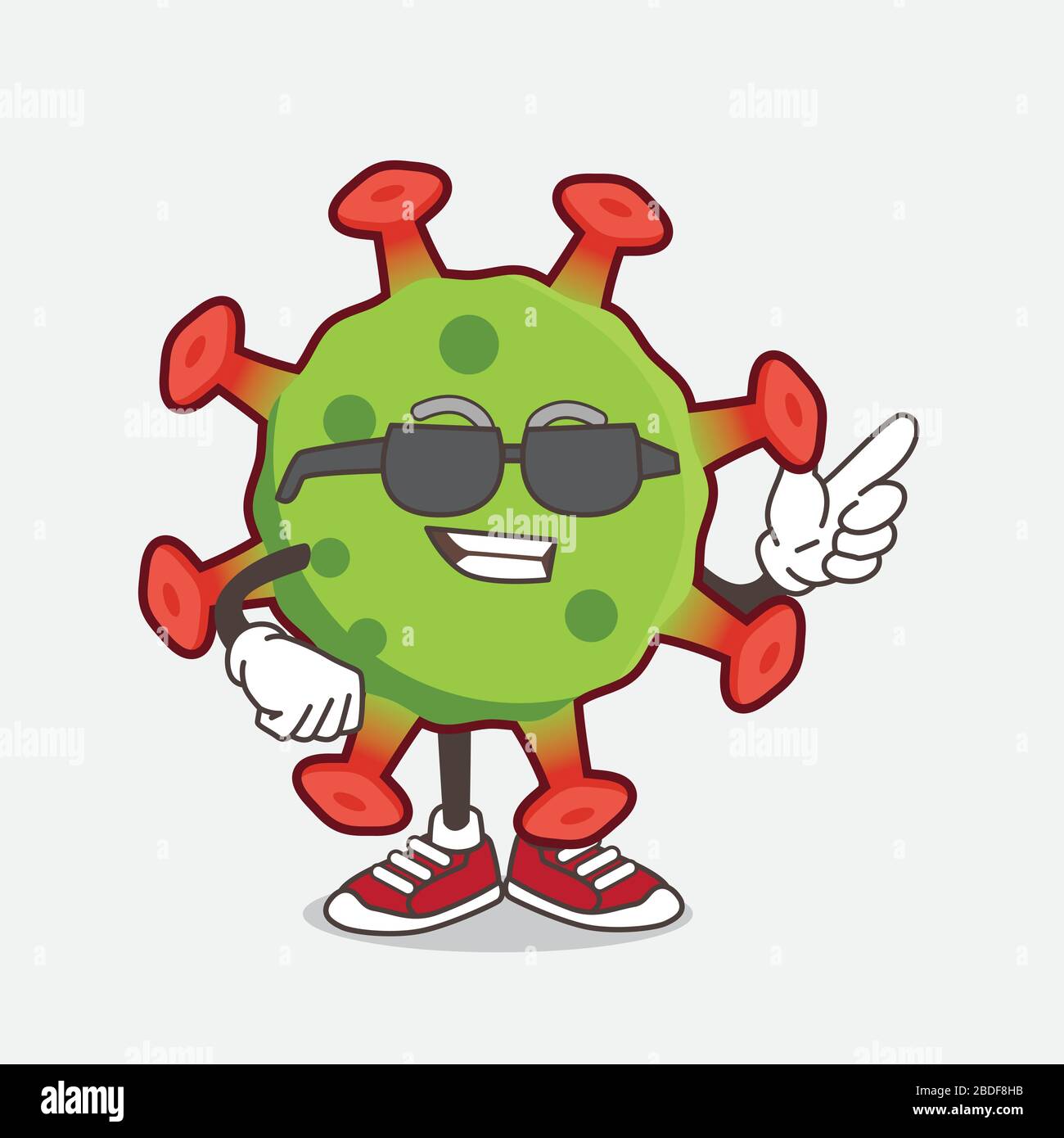 Corona Virus Vector Mascot Illustration Stock Vector Image & Art - Alamy