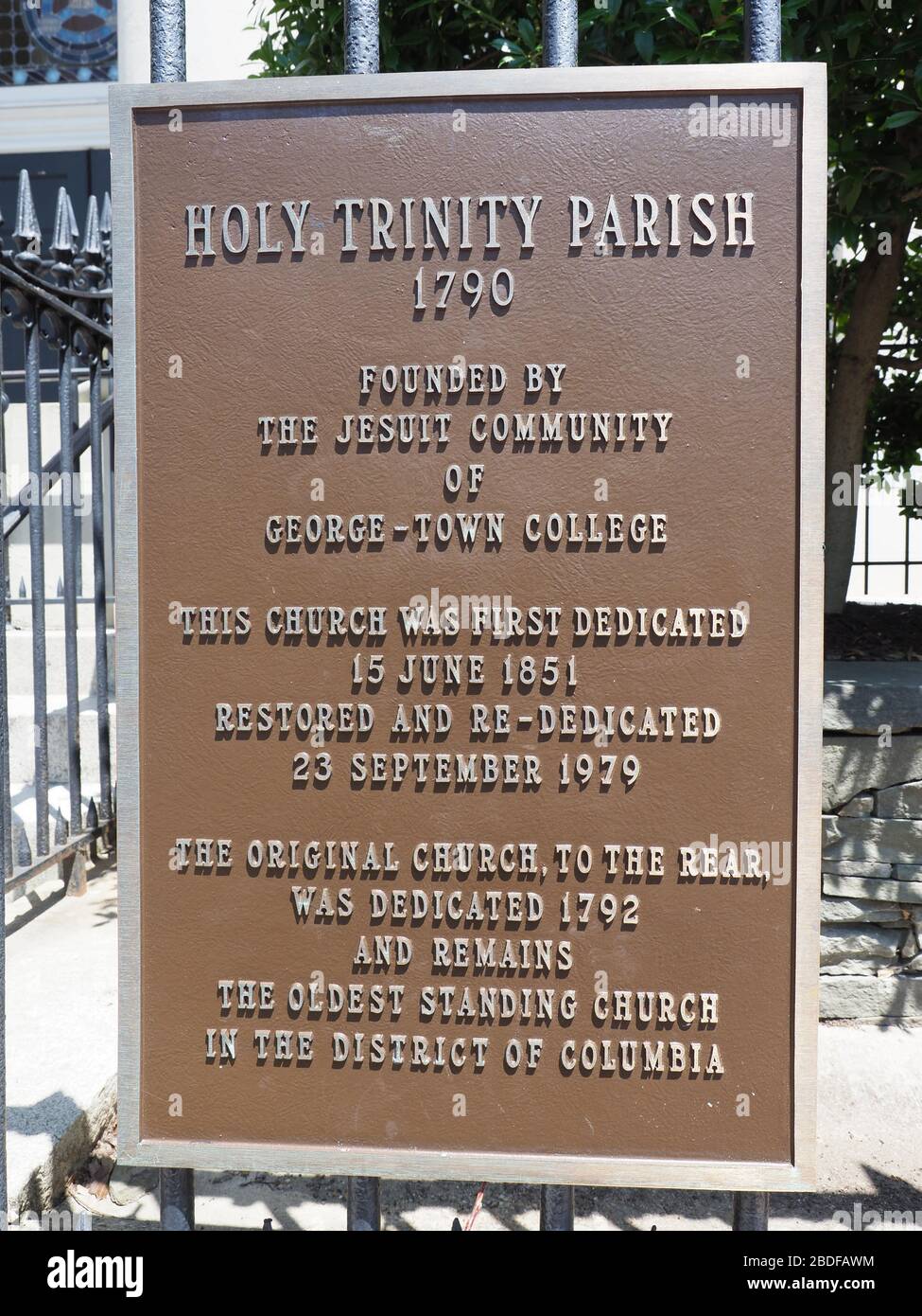 Holy Trinity Parish Church Georgetown Stock Photo - Alamy