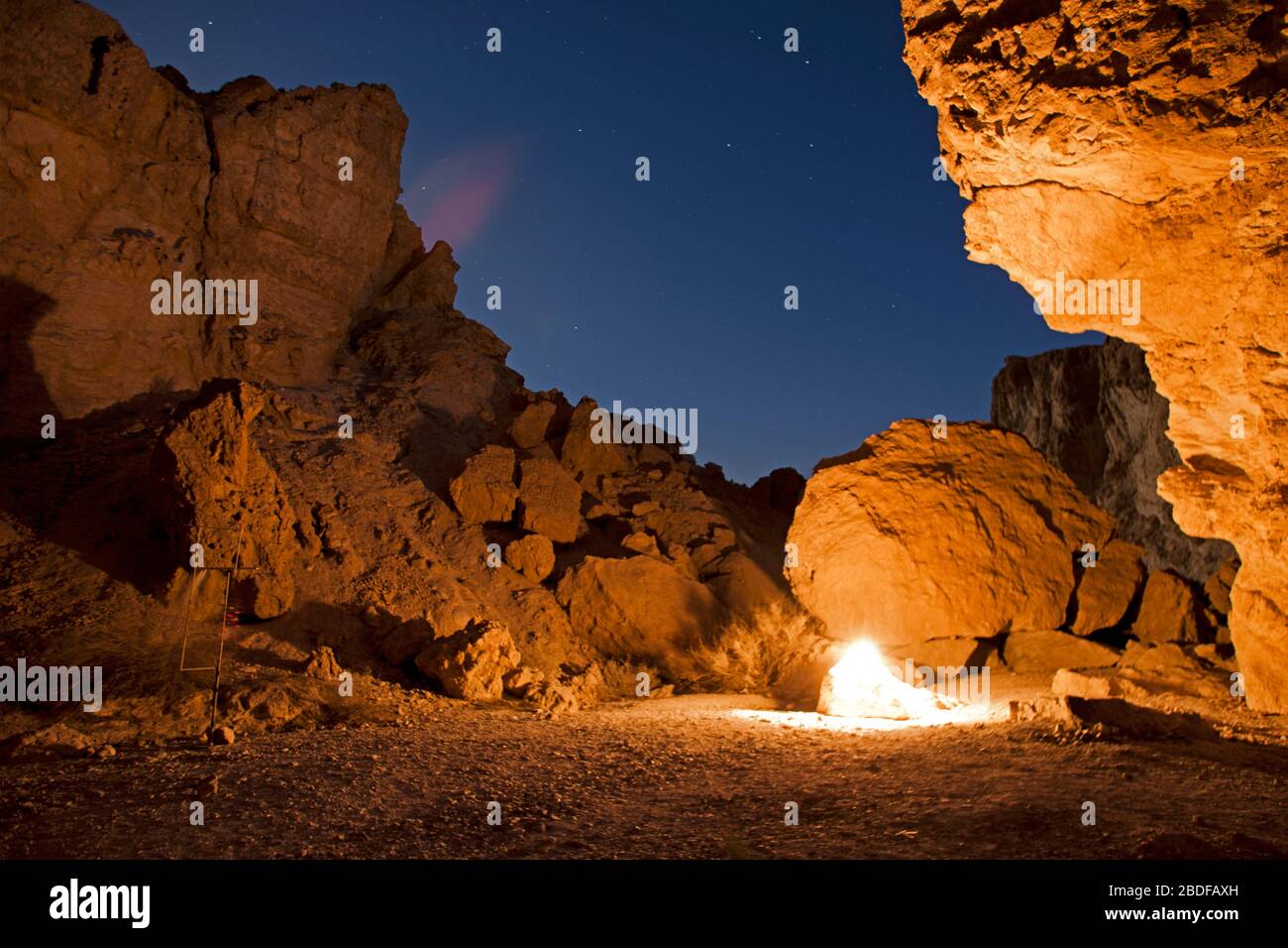 night in the Negev Desert Stock Photo - Alamy