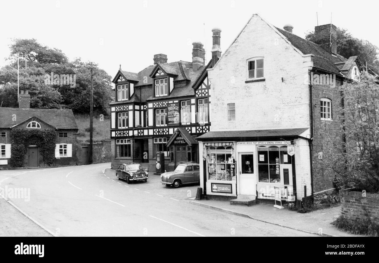 Stanford Bridge, the Post Office c1965 Stock Photo - Alamy