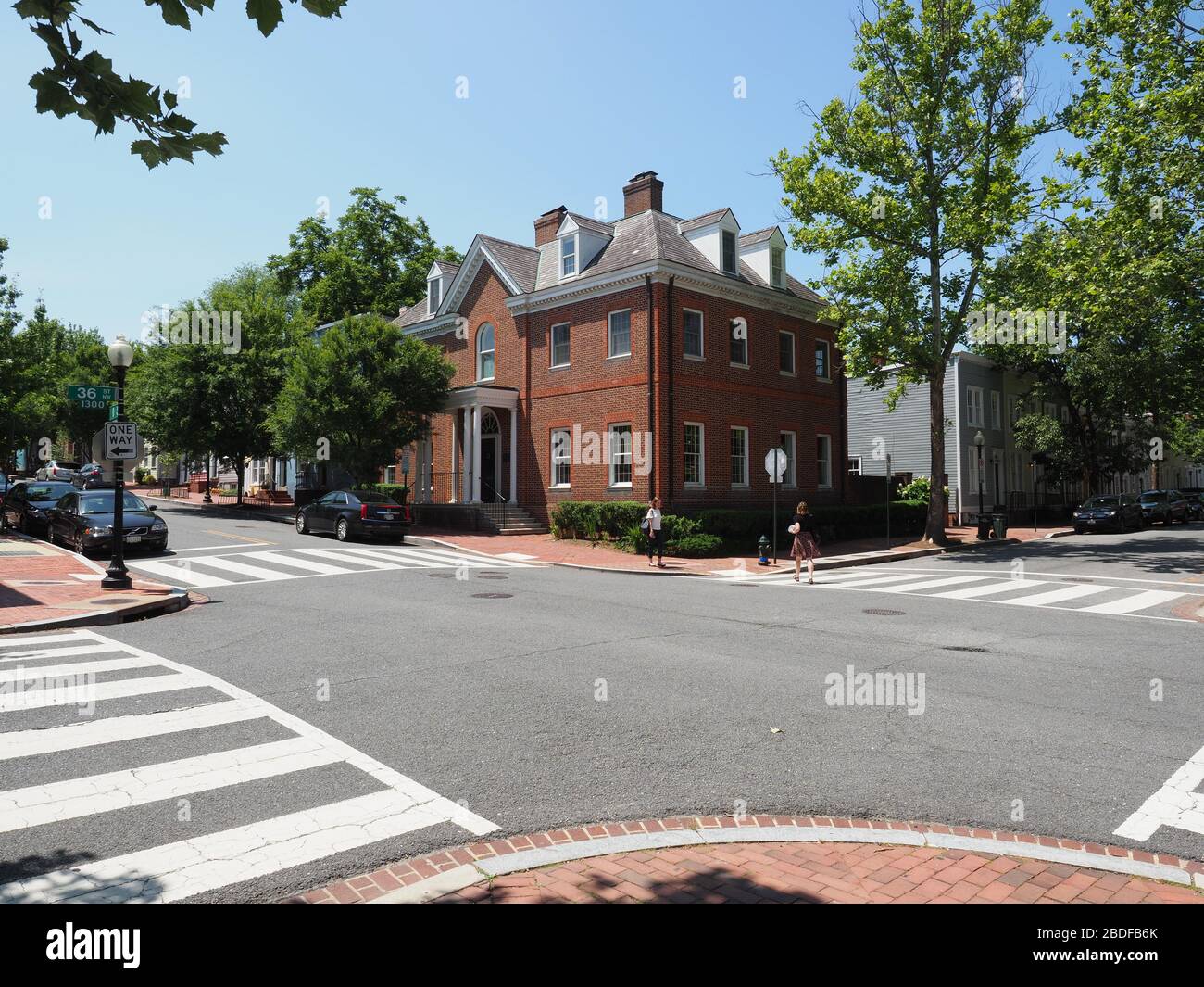 Vintage georgetown dc hi-res stock photography and images - Alamy