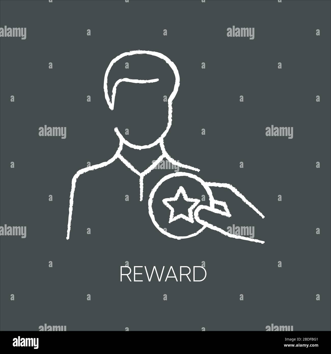 Employee reward illustration Black and White Stock Photos & Images - Alamy