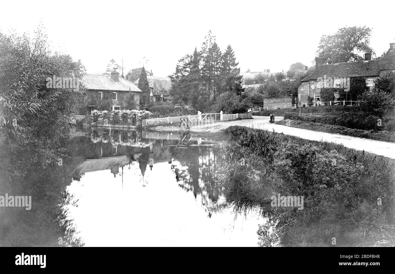 Ramsbury, Town Mill 1907 Stock Photo - Alamy