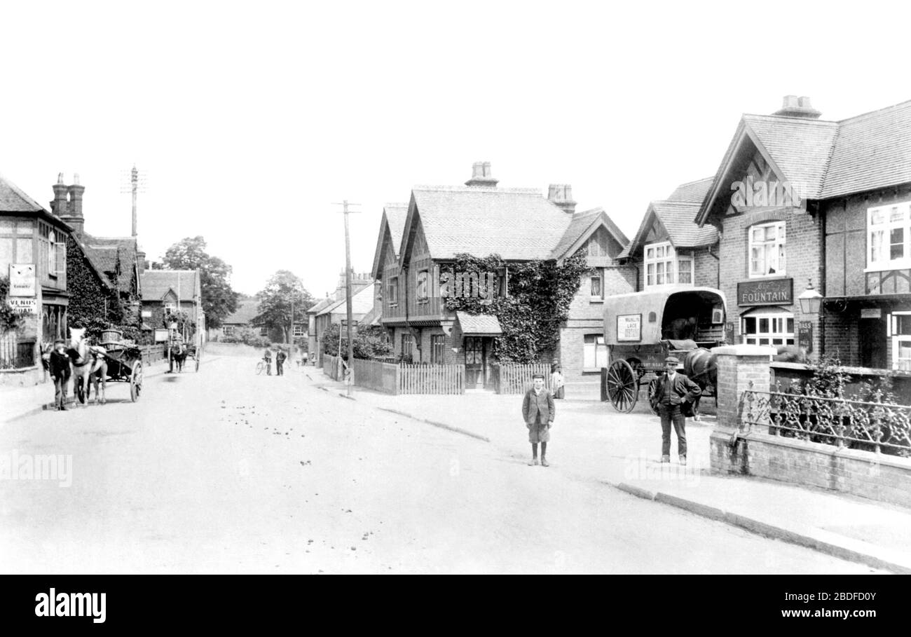 Stanmore, Village 1906 Stock Photo - Alamy