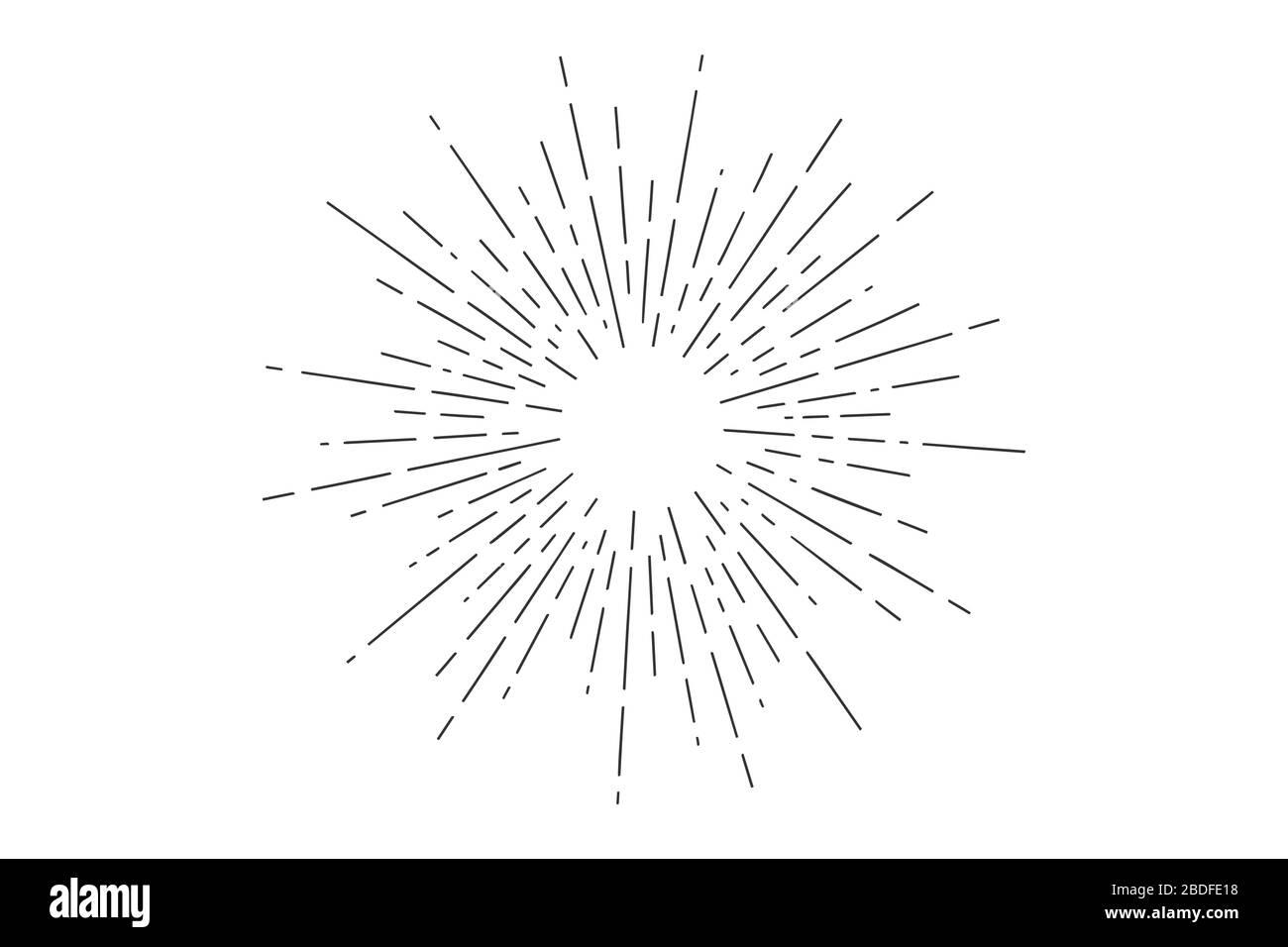 Sunburst frame border template Cut Out Stock Images & Pictures - Alamy