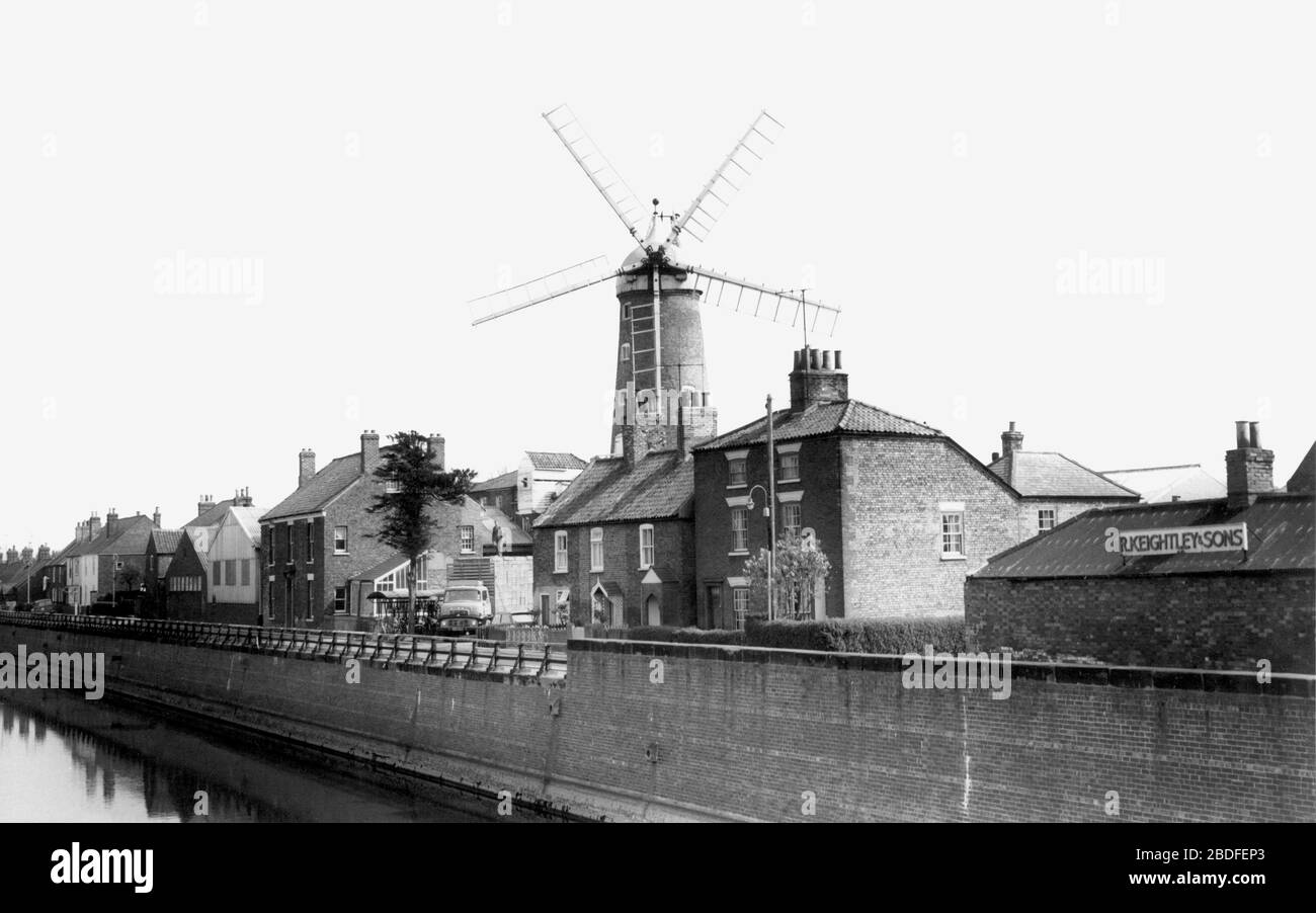 Boston, the Windmill c1965 Stock Photo - Alamy