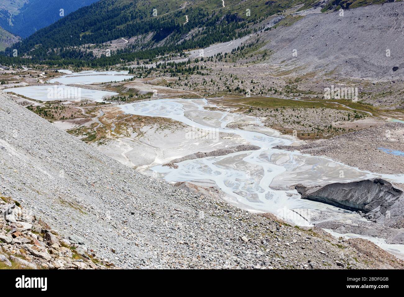Zmuttgletscher hi-res stock photography and images - Alamy