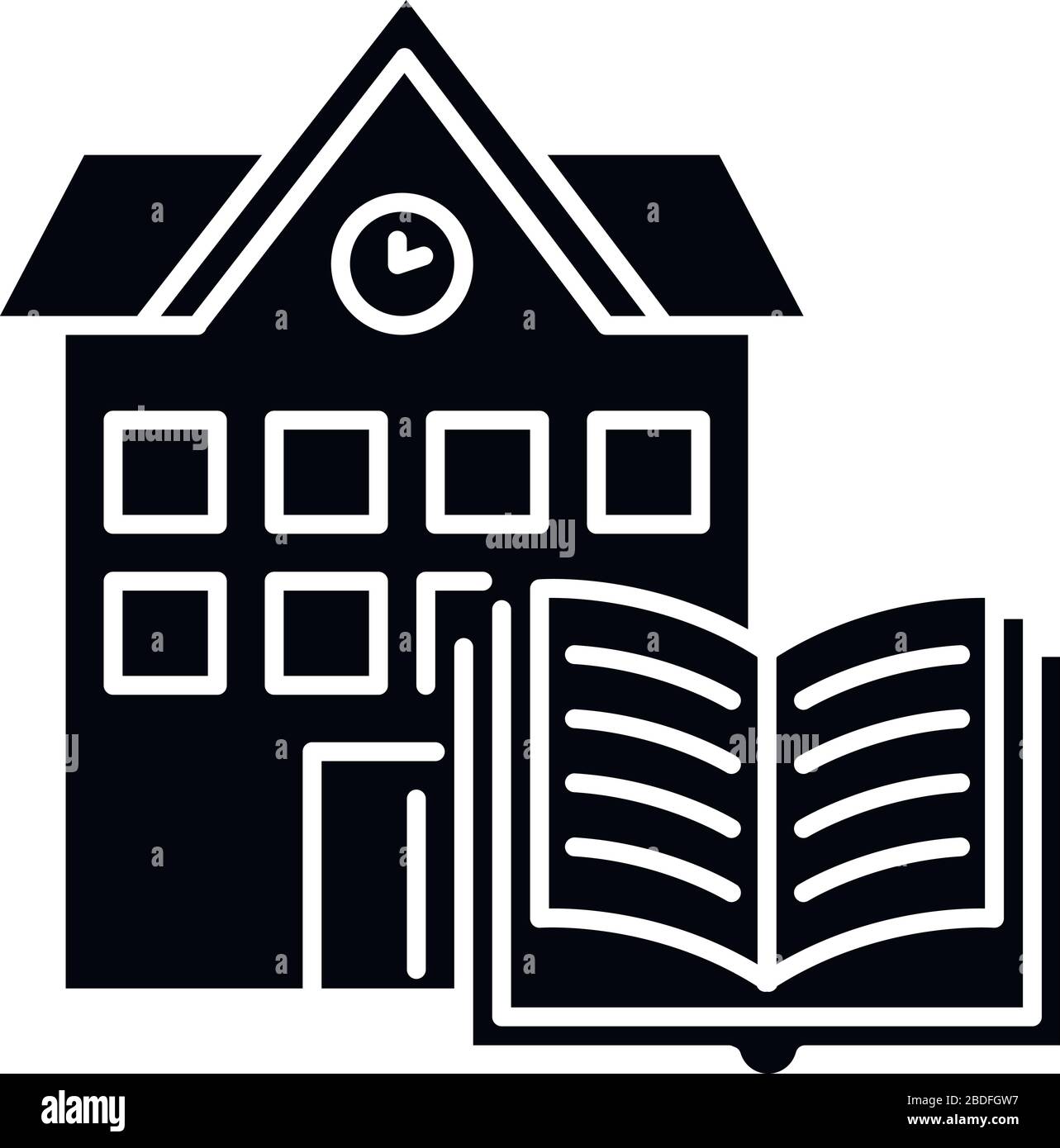 Library Building Icon