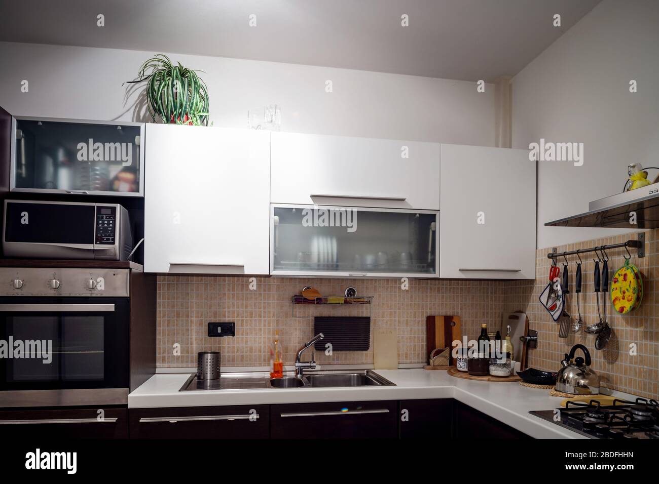 Modern comfortable kitchen, equipped with everything you need. Nice ...