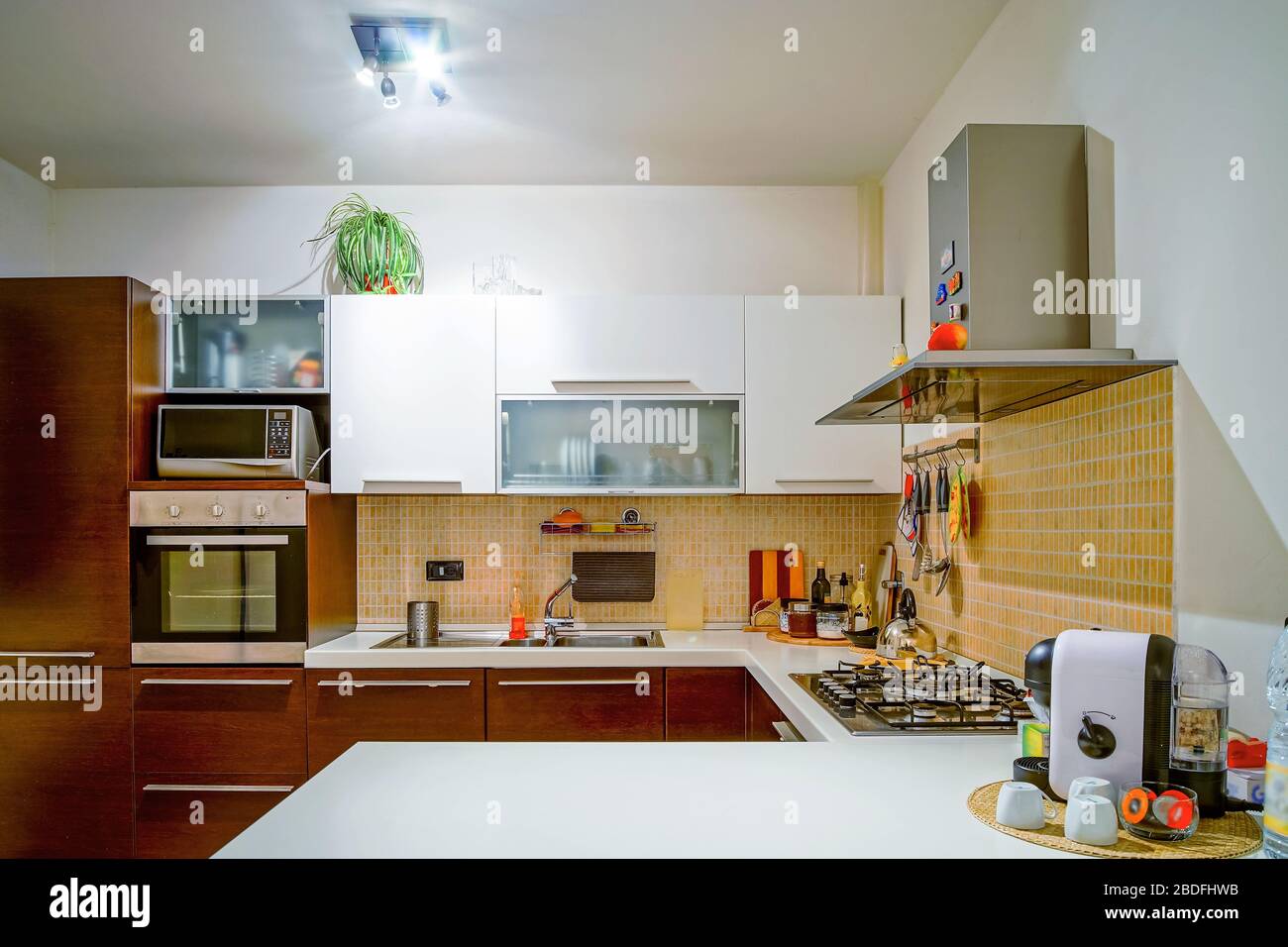 Modern comfortable kitchen, equipped with everything you need. Nice ...