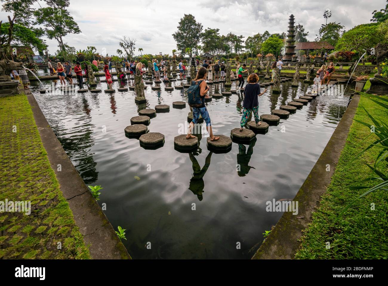 Balinese royal pond hi-res stock photography and images - Alamy