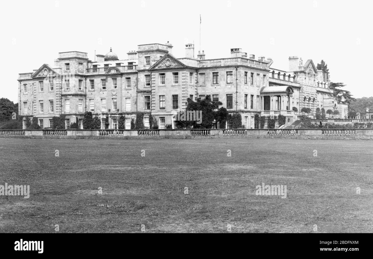 Worksop, Welbeck Abbey c1955 Stock Photo - Alamy