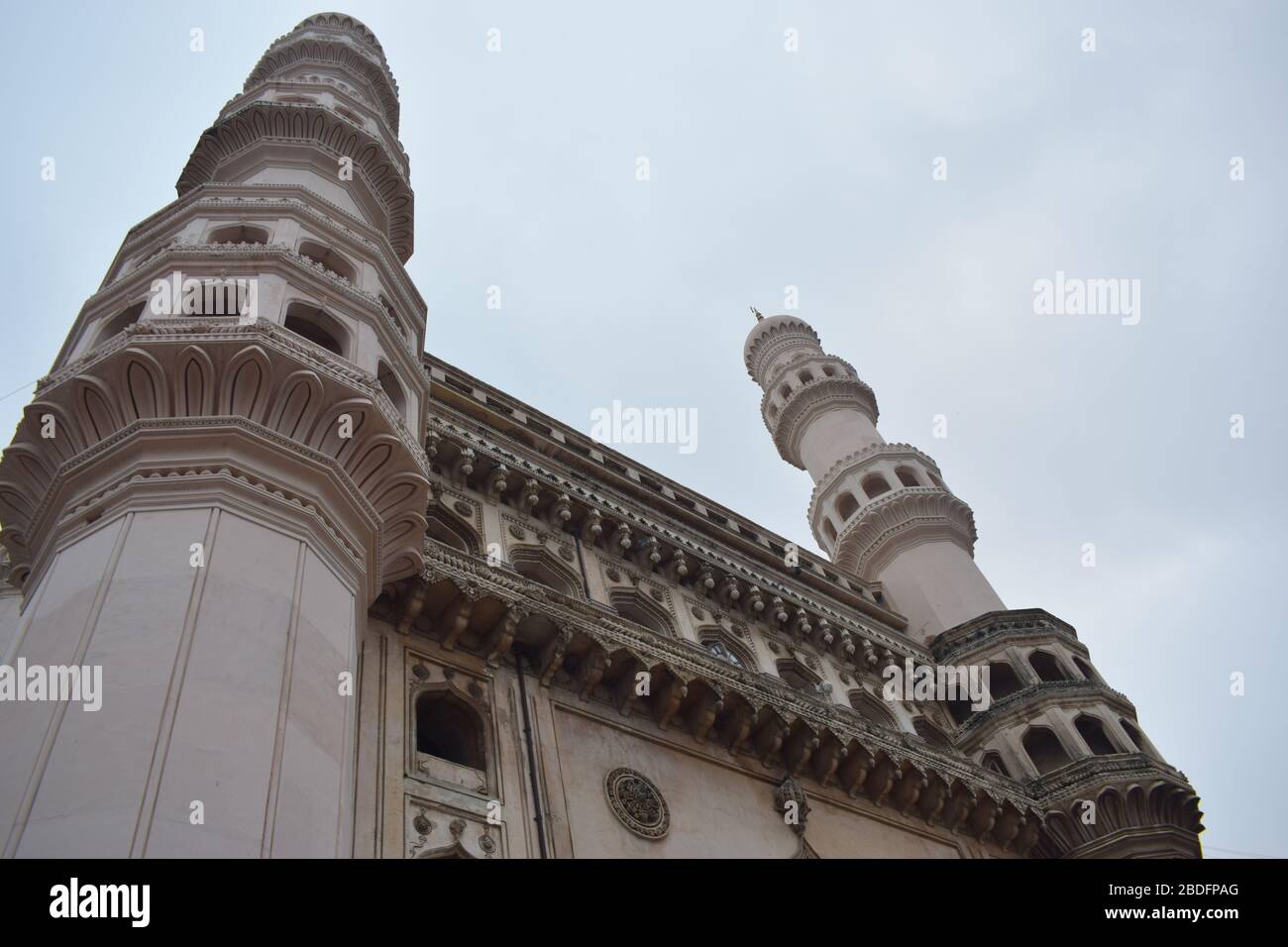 400 Years Old Historical Monument of Charminar Hyderabad Indian Stock ...