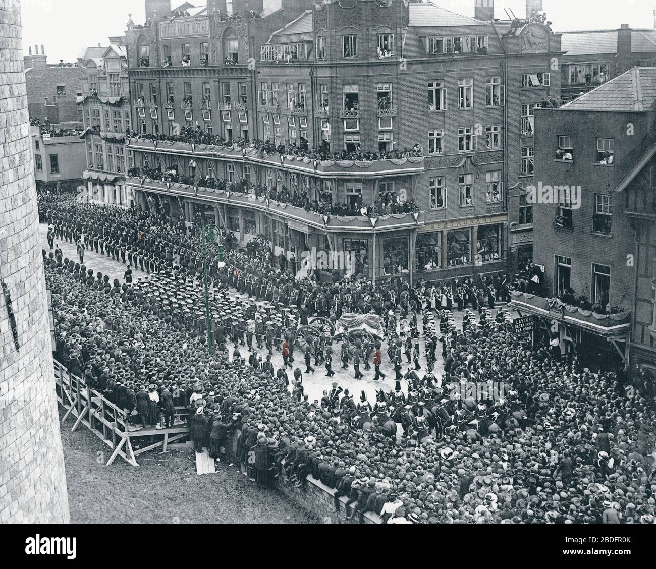 King Edward Vii Funeral Stock Photos & King Edward Vii Funeral Stock ...