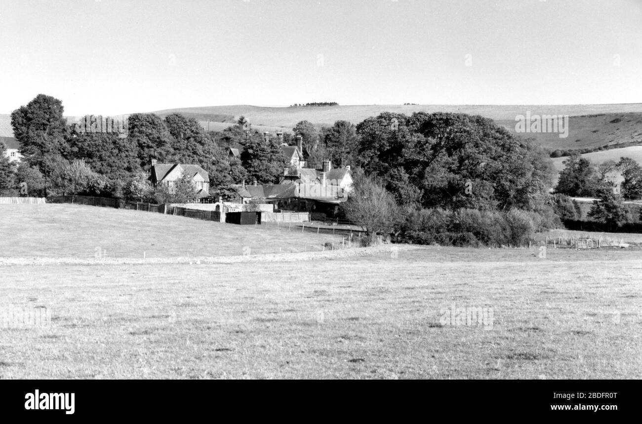Upper Beeding, the Downs c1960 Stock Photo - Alamy