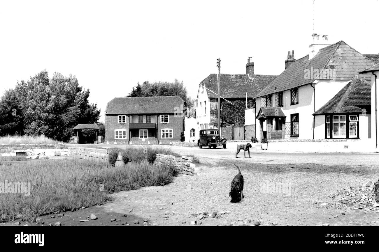 Sidlesham, the Village c1955 Stock Photo - Alamy