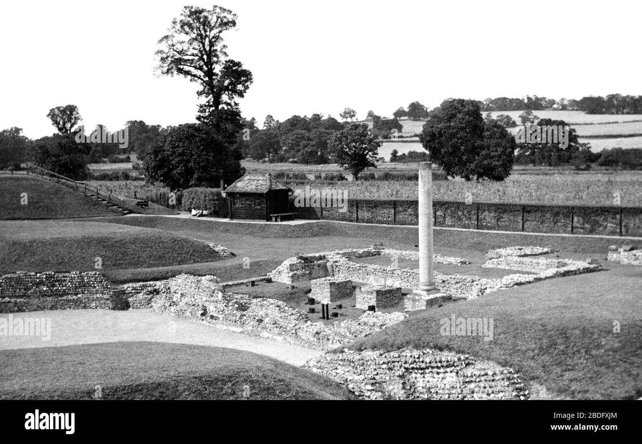 St Albans, the Roman Theatre c1955 Stock Photo - Alamy