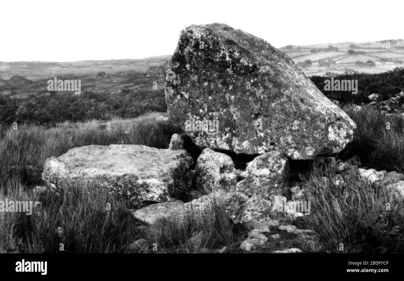 Reynoldston, King Arthur's Stone c1965 Stock Photo - Alamy