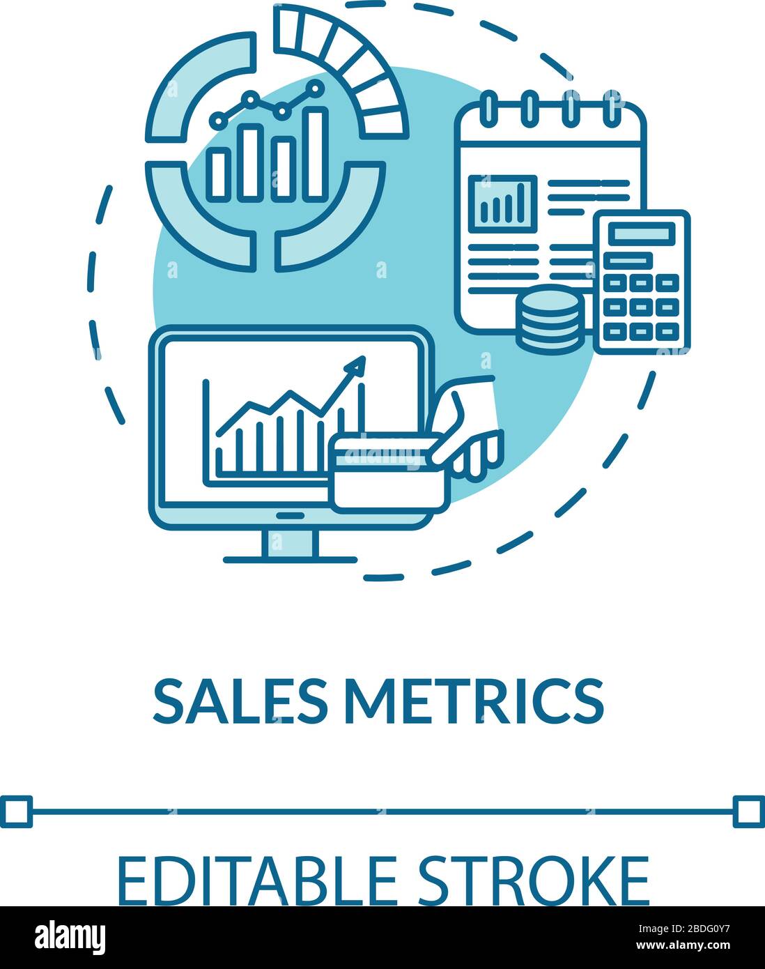 Business Metrics Icon