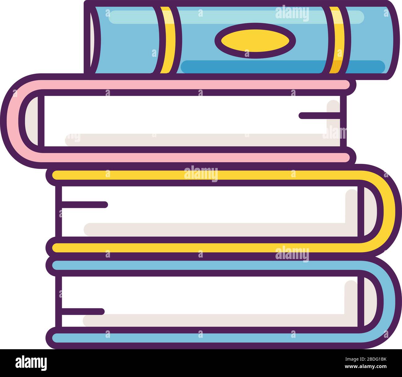 Stack Of School Books Clip Art