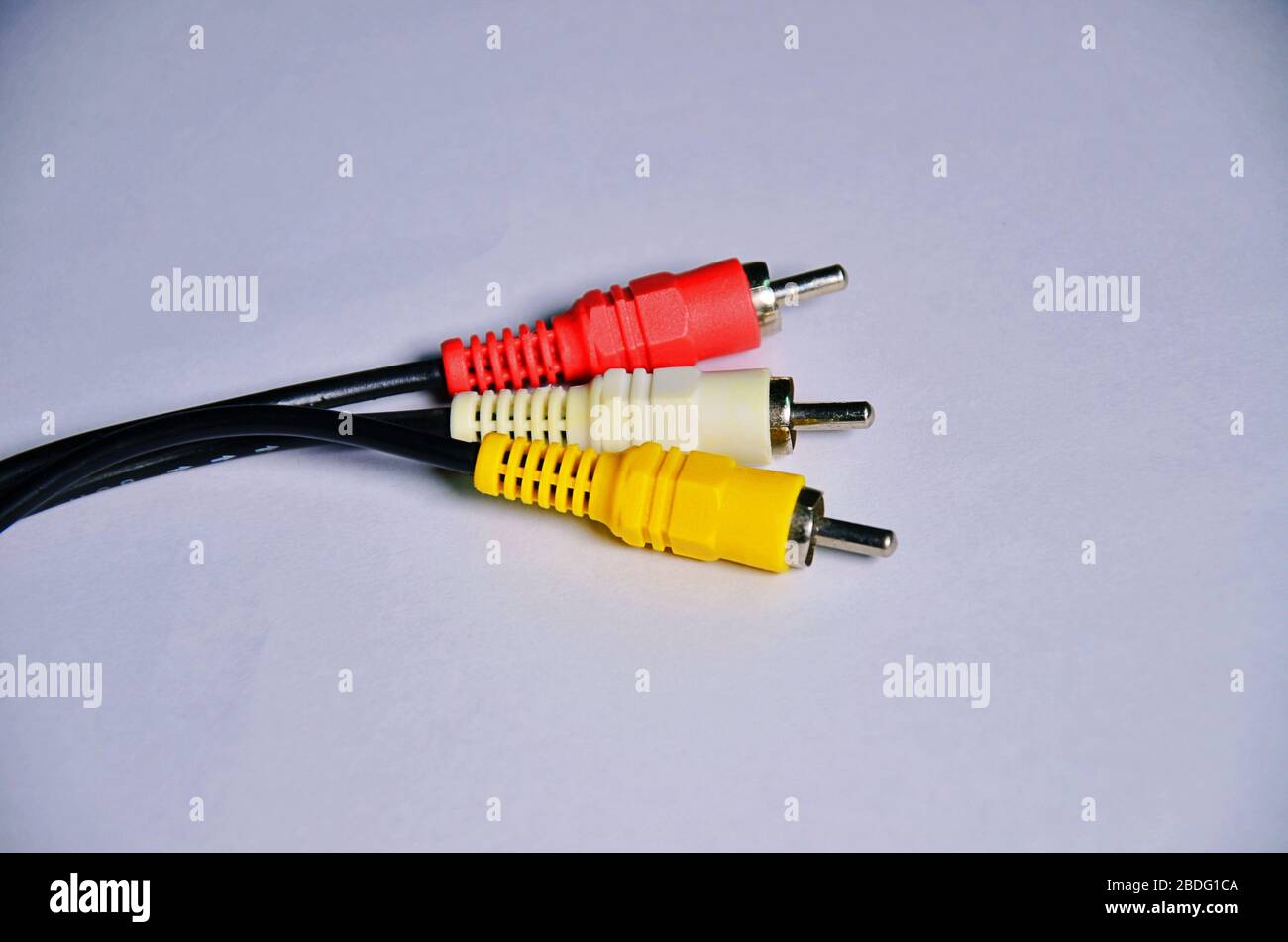 Audio video rca cable hi-res stock photography and images - Alamy