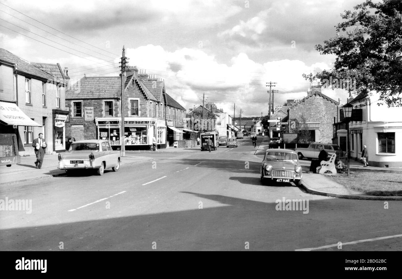 Nailsea, High Street c1965 Stock Photo - Alamy