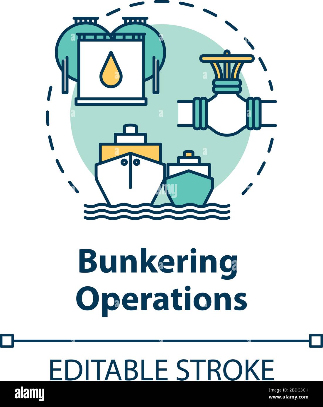 Tanker operation Cut Out Stock Images & Pictures - Alamy