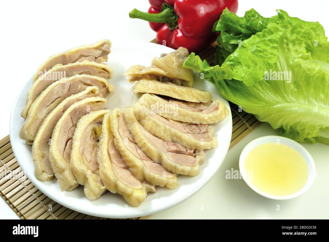 salt roasted chicken Taiwan Stock Photo - Alamy