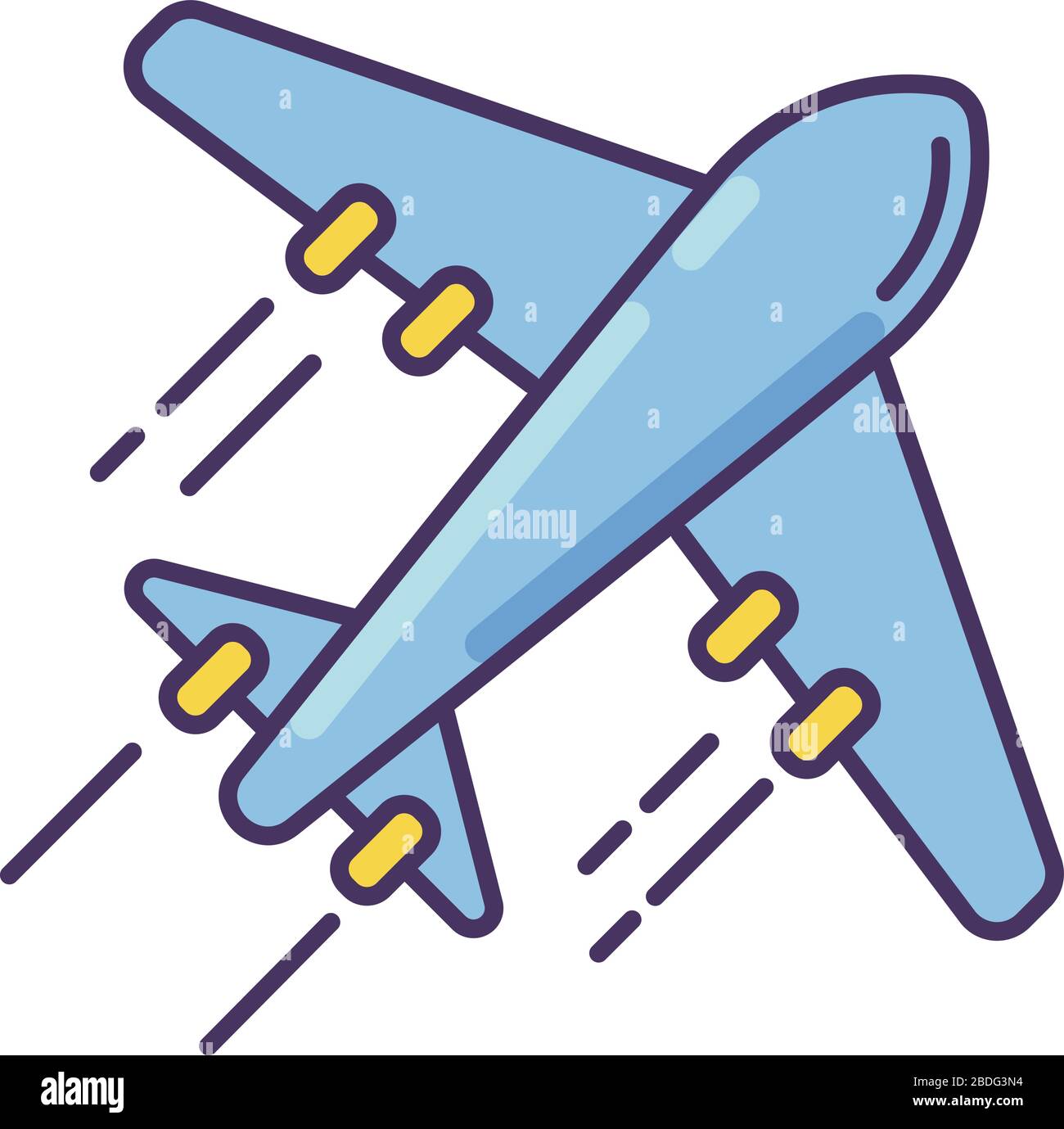 Airplane logo design vector for airlines Cut Out Stock Images ...