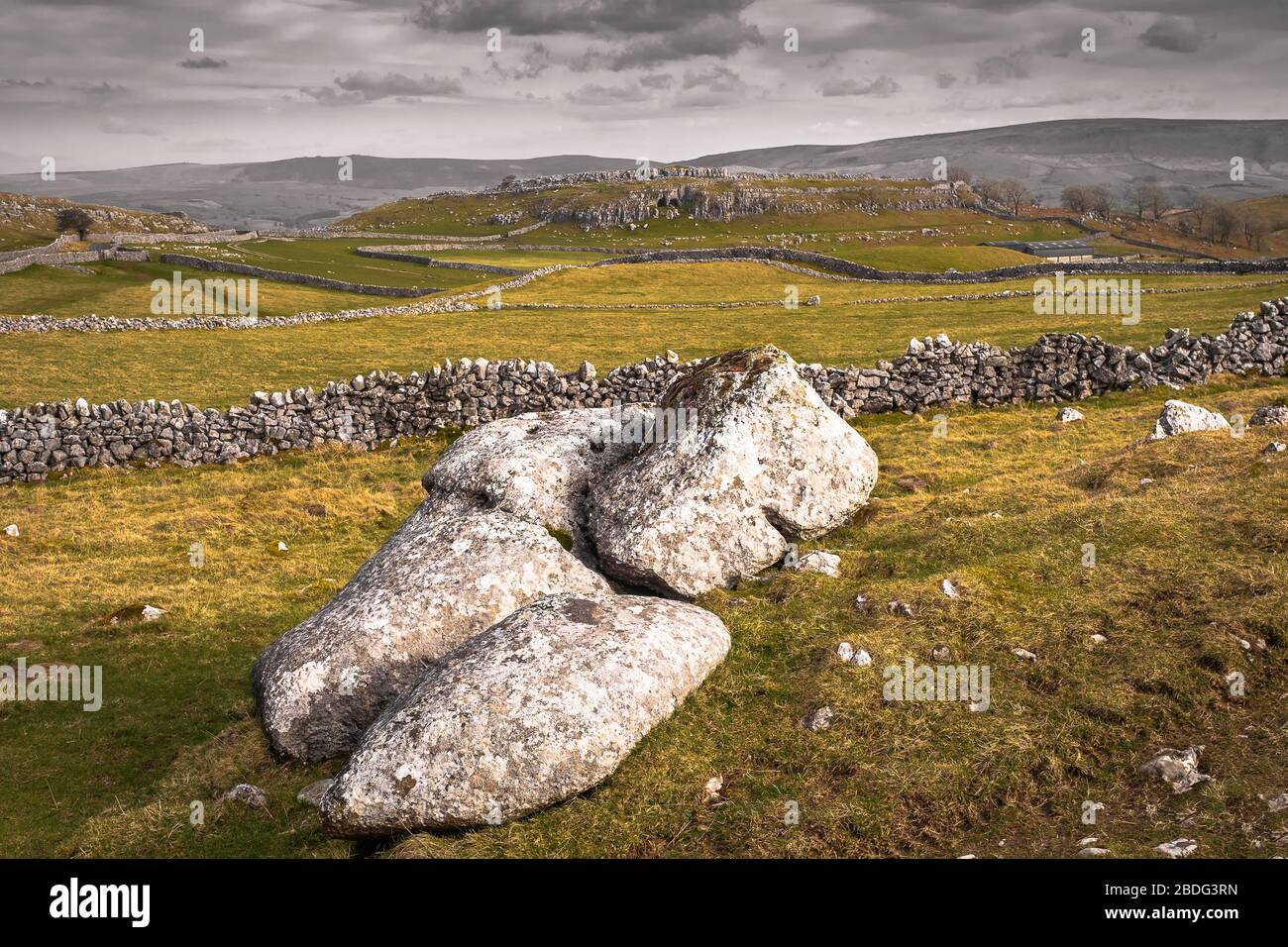 Mastiles Lane, near Malham and Kilnsey in North Yorkshire, was a Roman ...