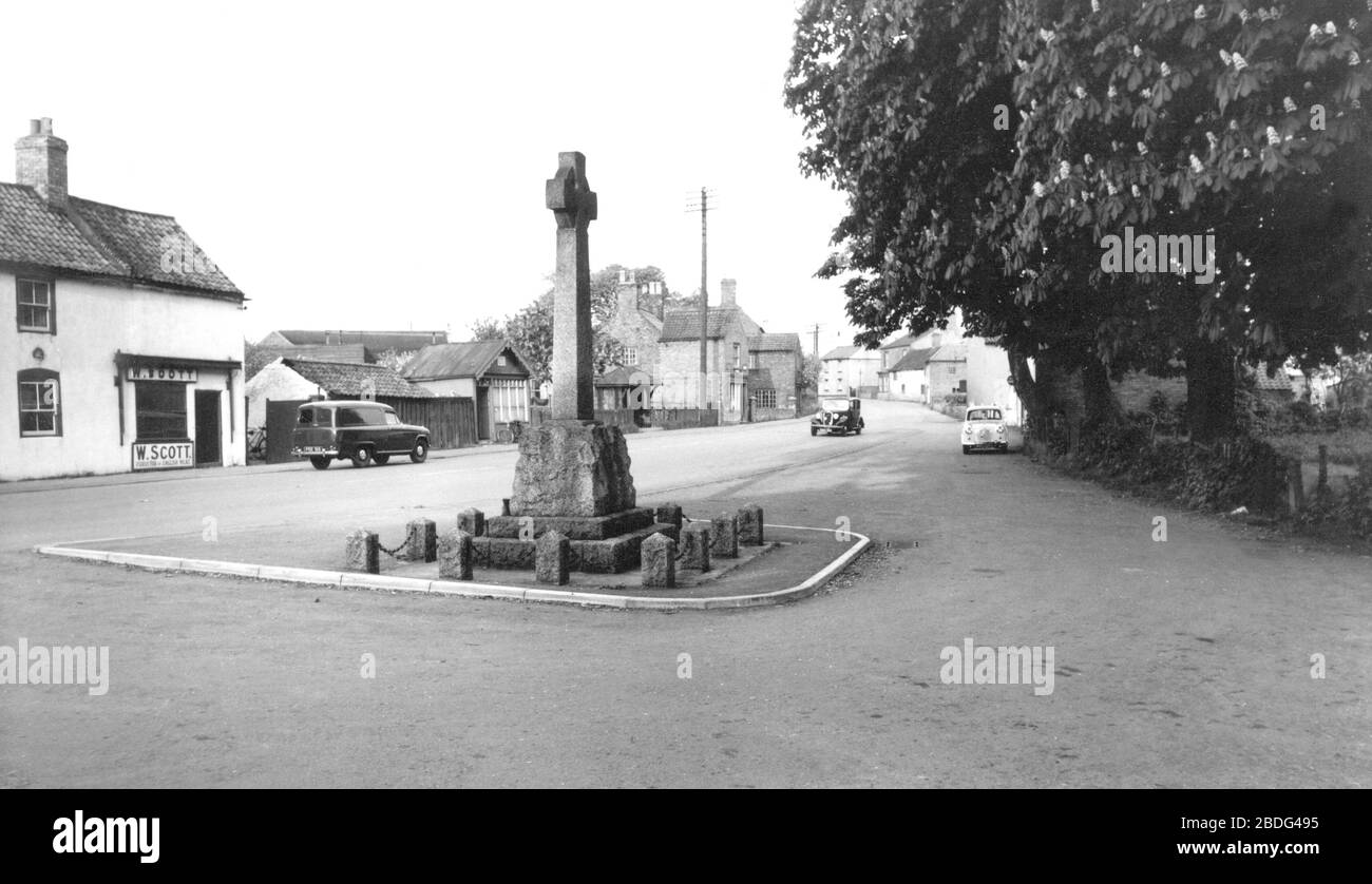 Misterton, High Street 1958 Stock Photo - Alamy