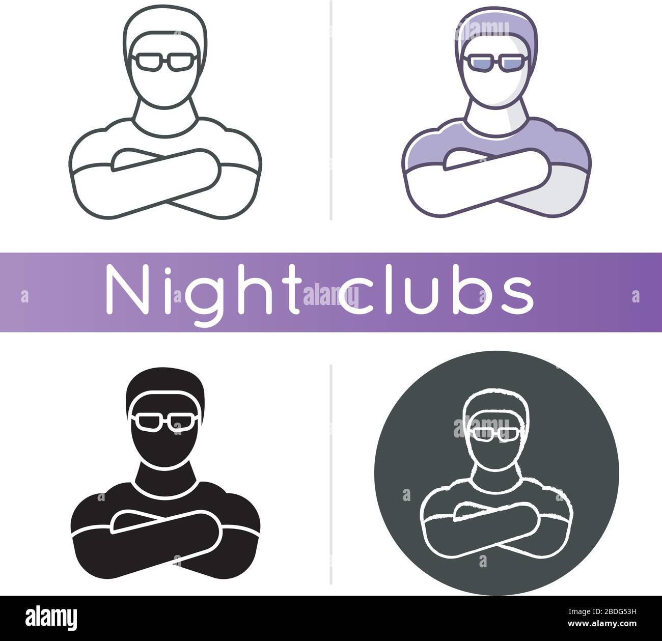 Venue security Stock Vector Images - Alamy