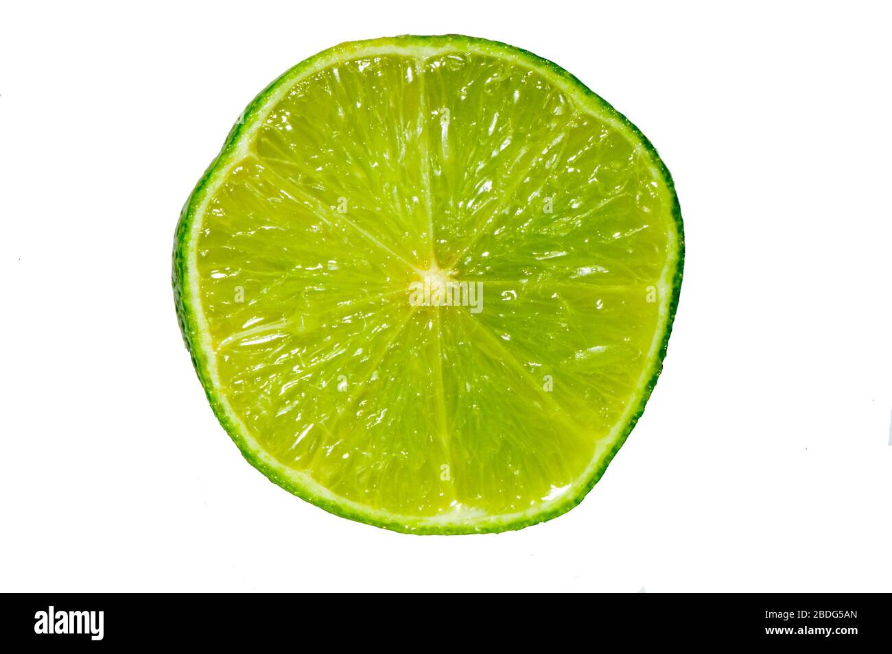 Ripe Lime set on a clear white background Stock Photo - Alamy
