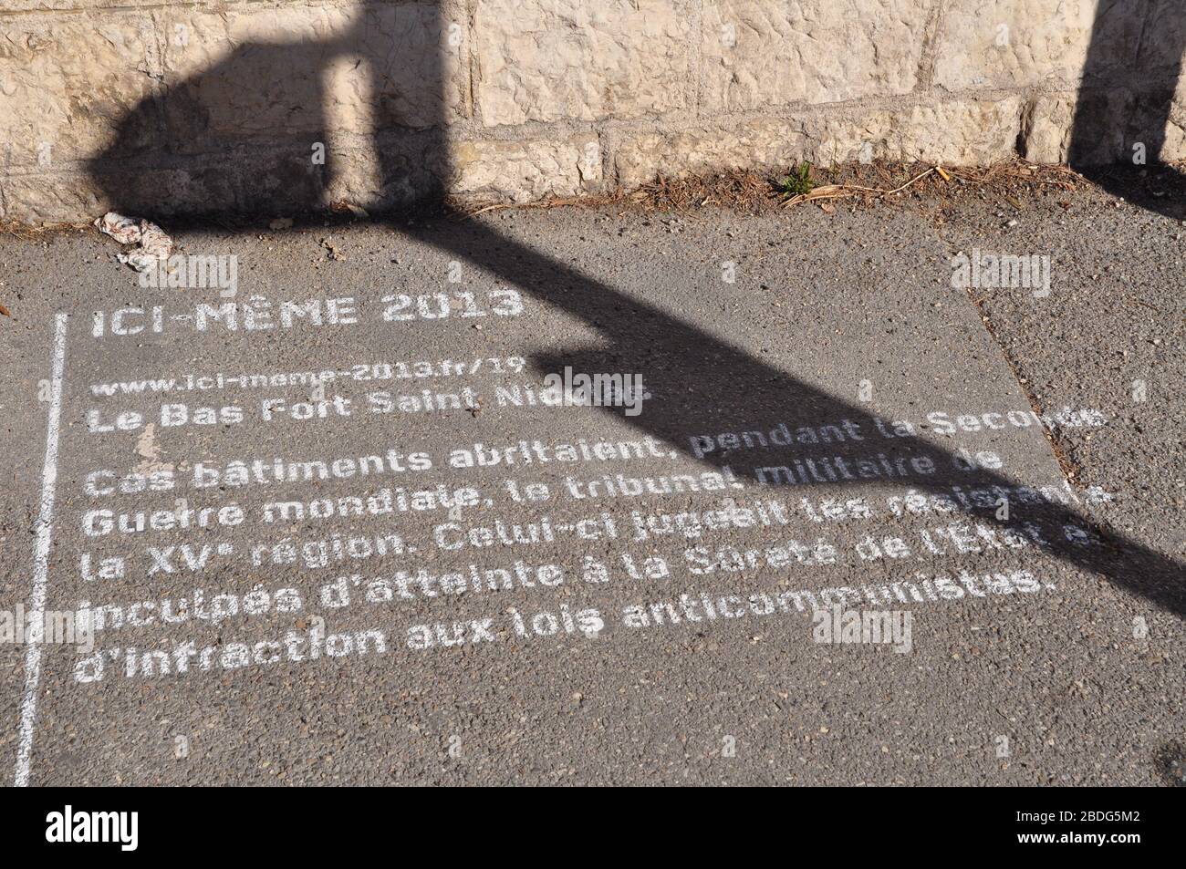 Fort St Nicholas in Marseille Stock Photo - Alamy