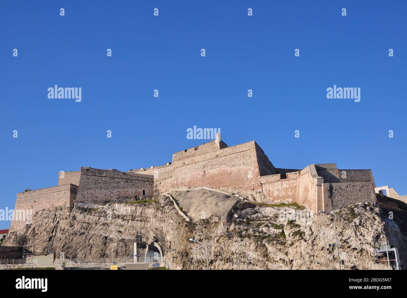 Fort St Nicholas in Marseille Stock Photo - Alamy