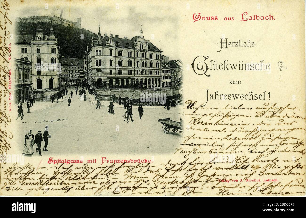 1898 postcards hi-res stock photography and images - Alamy