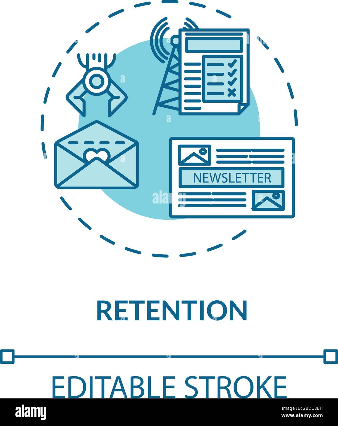 Satisfaction concept icon. Social approval rates, brand credibility ...