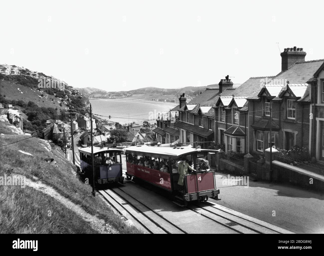 Llandudno, the Great Orme Railway c1960 Stock Photo - Alamy