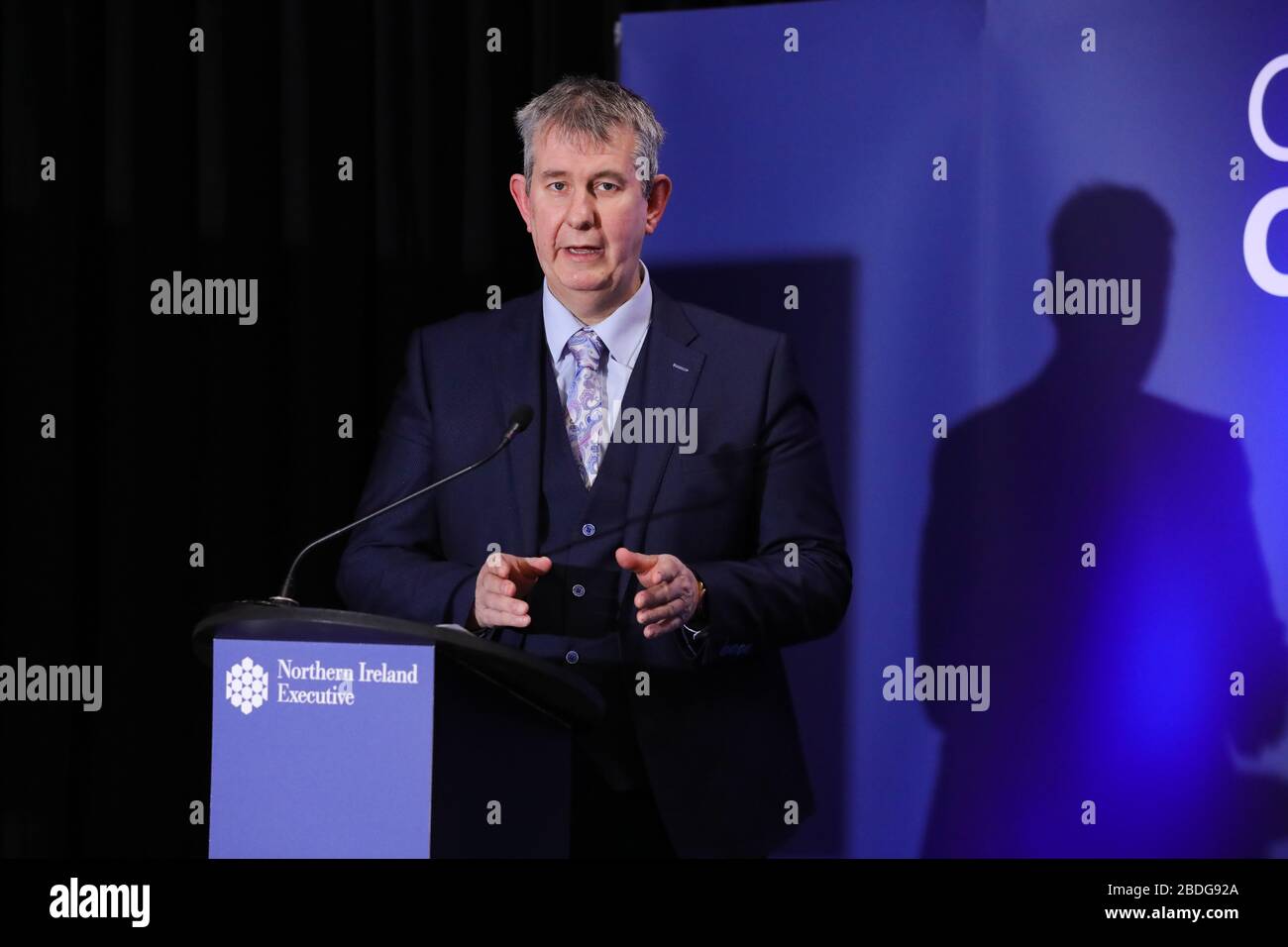 Long gallery stormont parliament buildings hi-res stock photography and ...