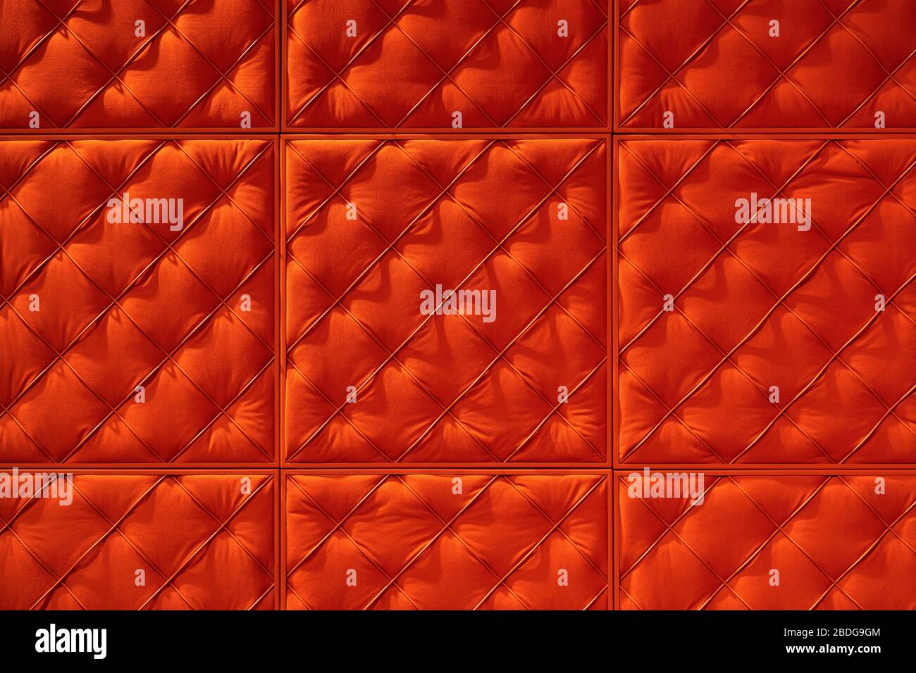 Wall with geometric pattern made from squares Stock Photo - Alamy