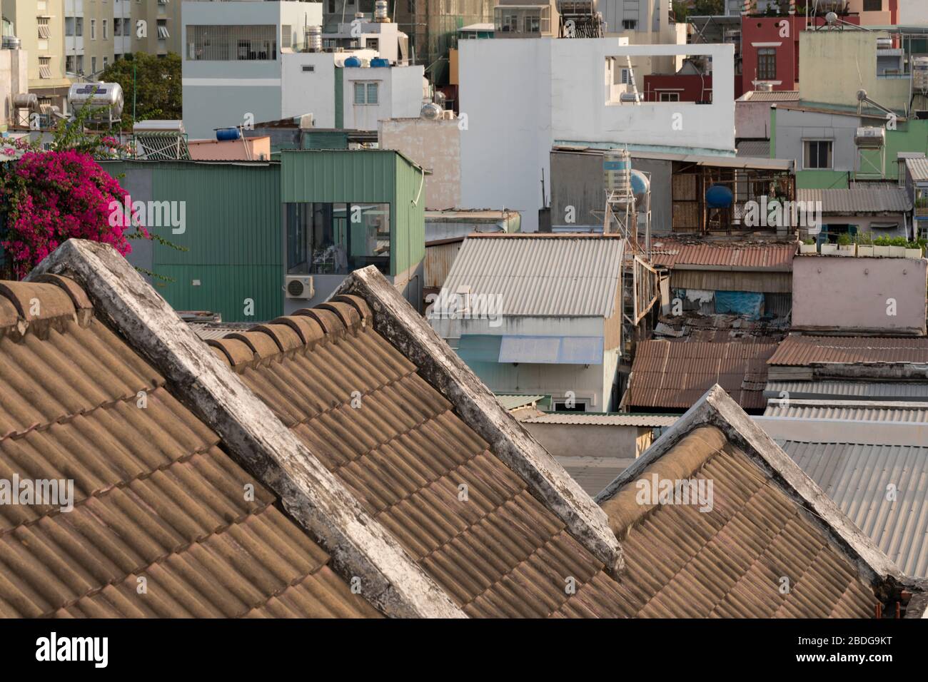 French Colonial Architecture In Vietnam High Resolution Stock ...