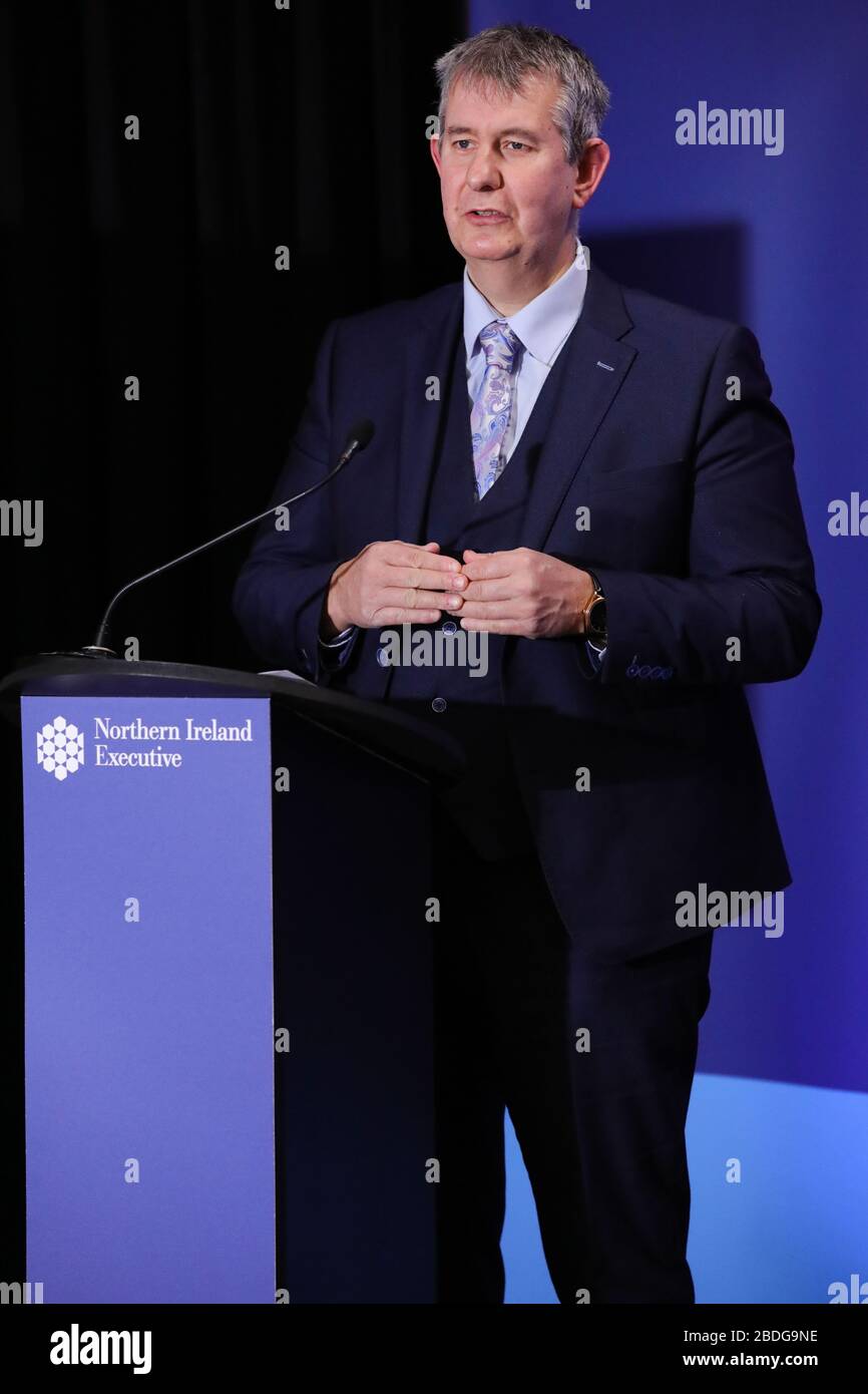 Edwin Poots, Minister of Agriculture, Environment and Rural Affairs ...