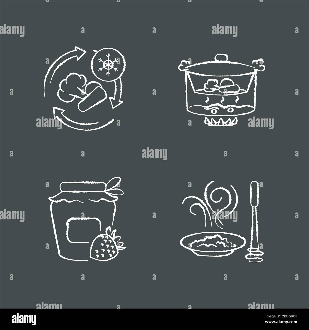 Freezing method Stock Vector Images - Alamy