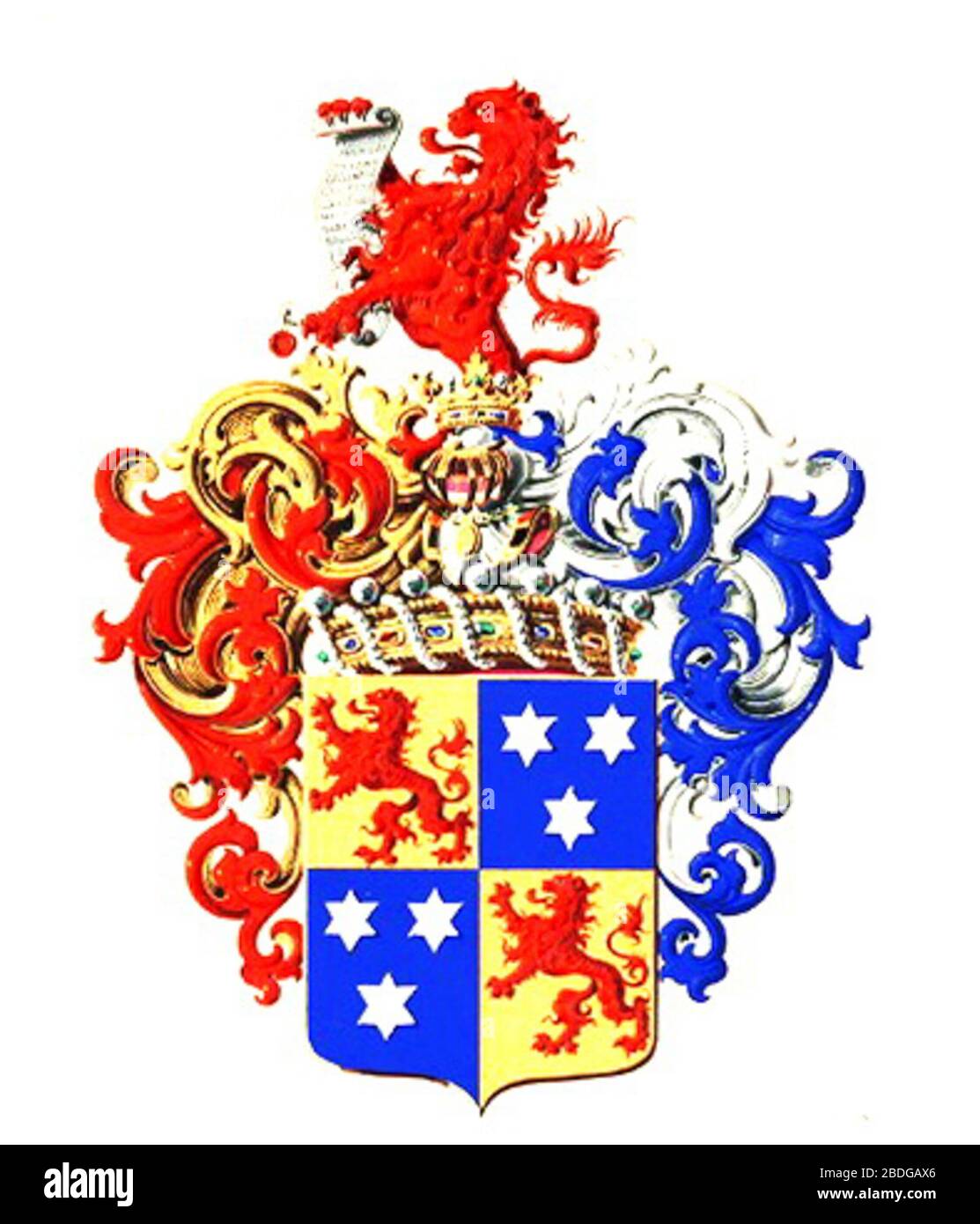 Stuart arms Cut Out Stock Images & Pictures - Alamy