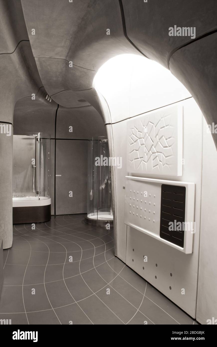 Bathrooms Showroom Interior Design Architecture Roca Gallery, Station Court, Townmead Road ...