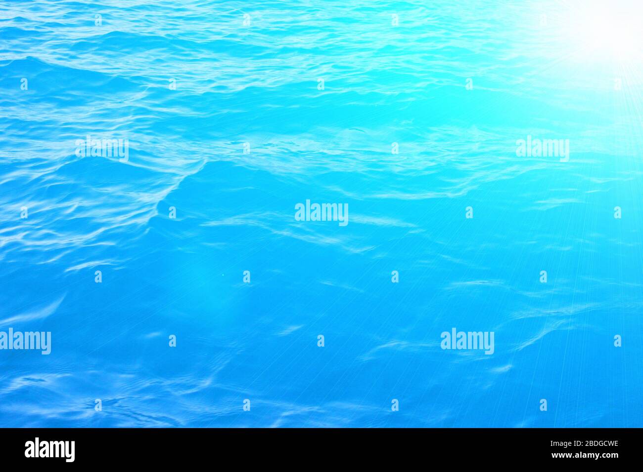 Background sea and sun rays Stock Photo - Alamy