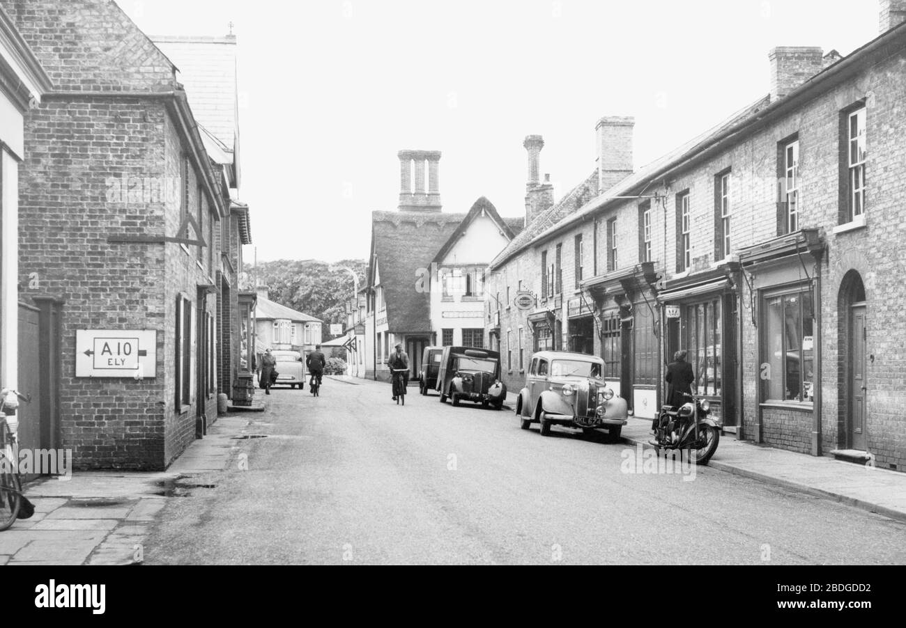 Littleport, Main Street c1955 Stock Photo - Alamy