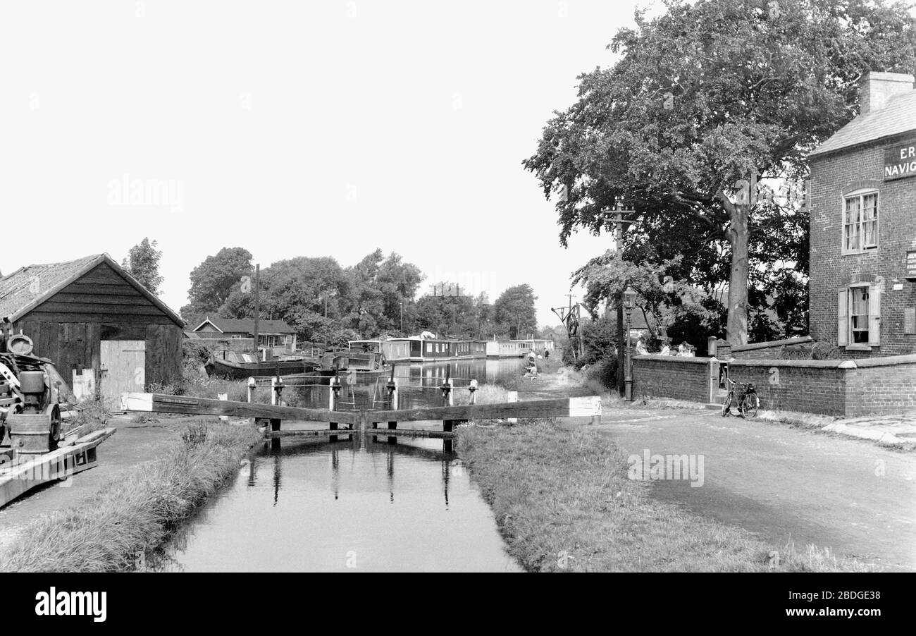 Long Eaton, Trent Lock c1950 Stock Photo - Alamy